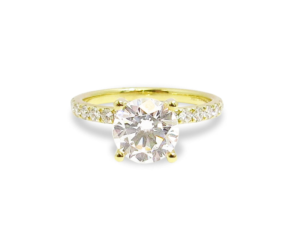 Gold and Diamond Engagement Ring – Hale's Jewelers