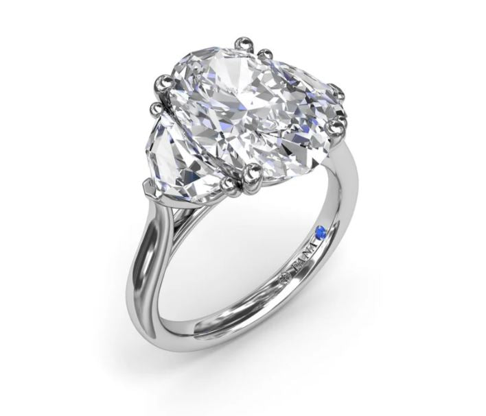 Three Stone Diamond Cadillac Engagement Ring – Hale's Jewelers